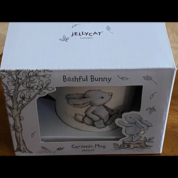 Jellycat | Accessories | Jellycat Blue Bunny Blanket Bunny Ceramic Mug ...